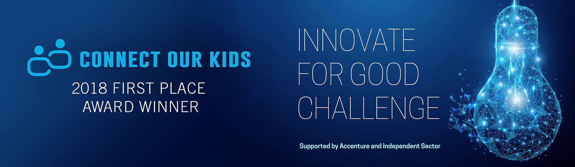 Connect Our Kids Wins Innovate for Good Challenge - Connect Our Kids