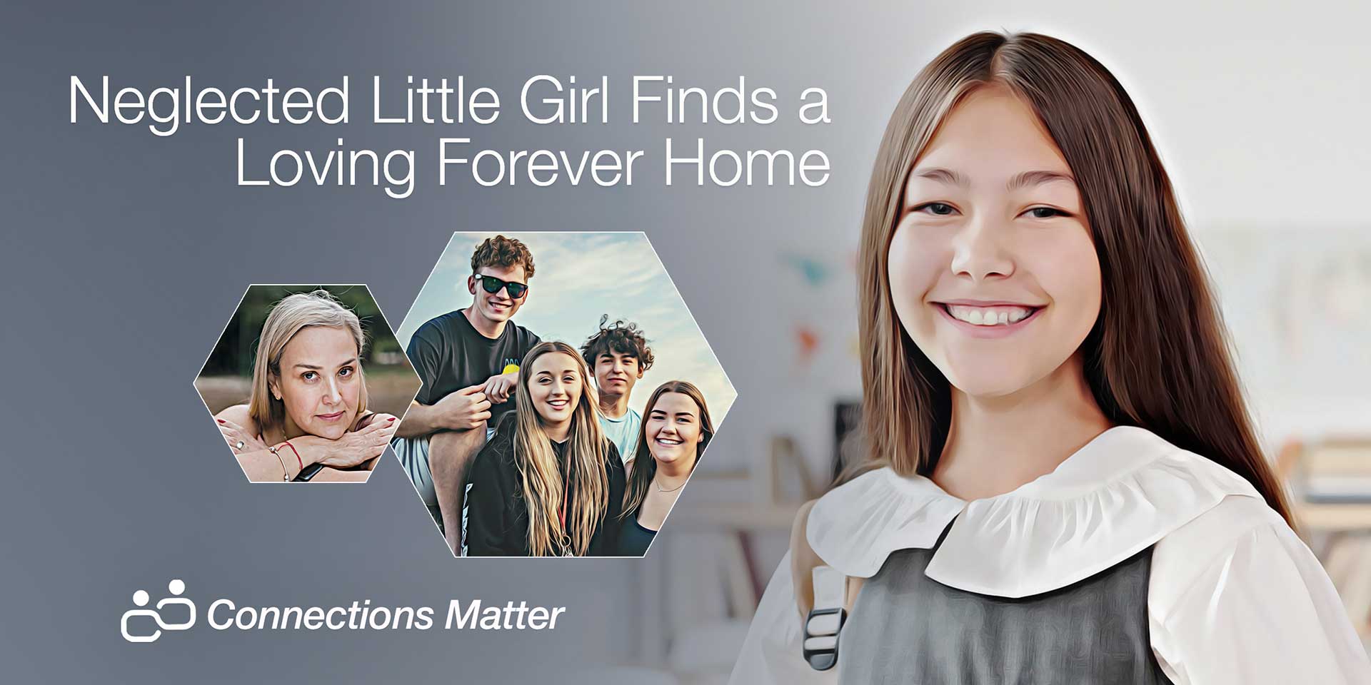 Connect Our Kids and CASA Help Neglected Little Girl Find A Loving ...